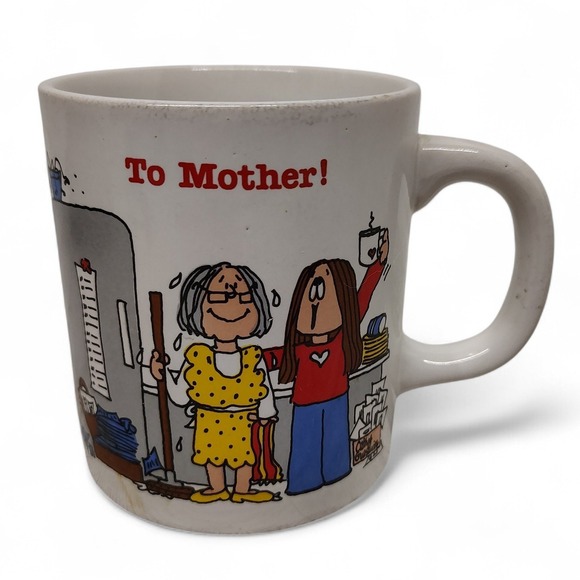 Dining | Cathy Cartoon Mug To Mother 1983 Comic Strip Humor Vintage ...